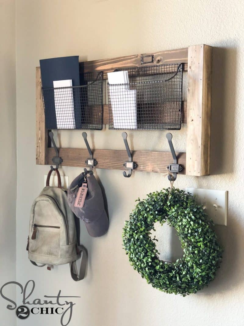 20 DIY Wall Hooks — Organize And Declutter