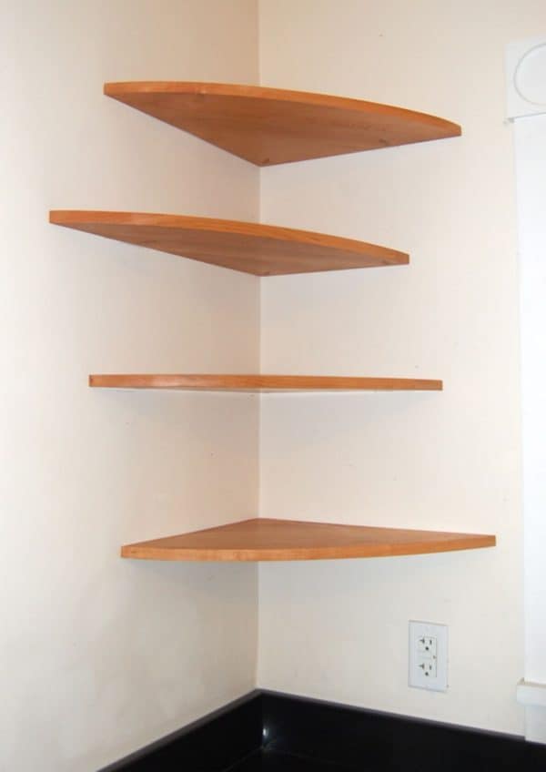 15 Easy DIY Corner Shelves Ideas in 2023
