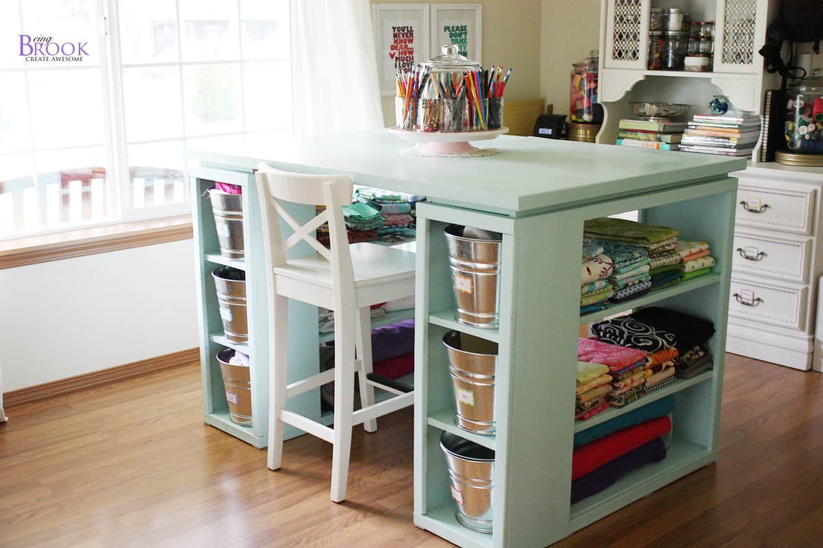 20 Inspiring DIY Sewing Table Ideas in 2022