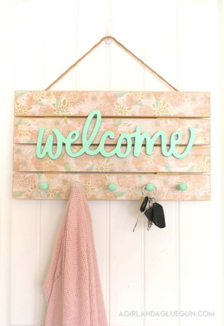 Homemade Welcome Home Sign Ideas