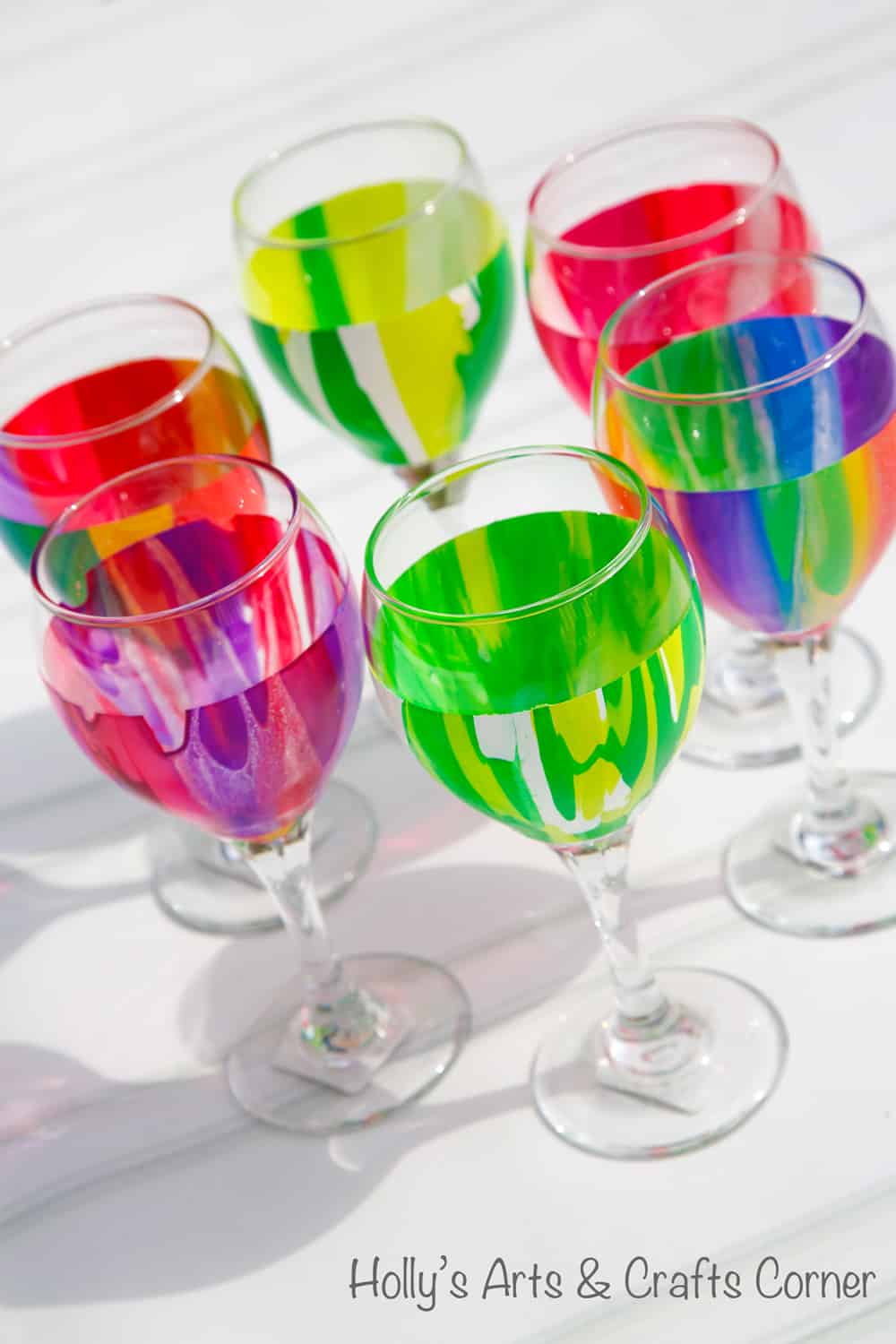 15 DIY Painted Wine Glass Ideas in 2025