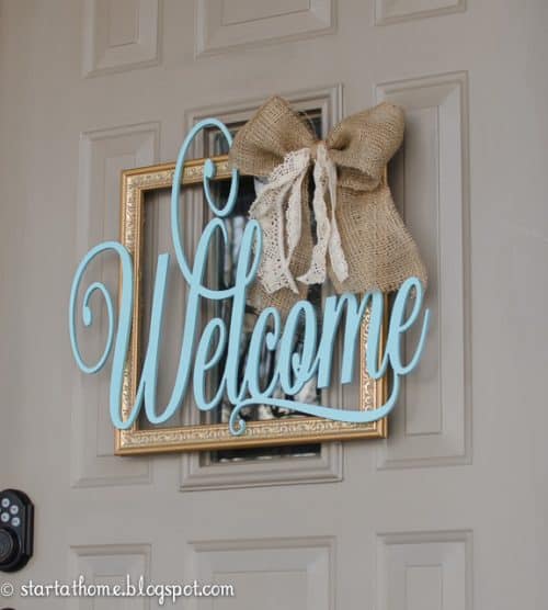 27 Easy DIY Welcome Sign Ideas in 2022