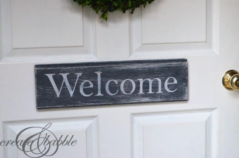 27 Easy DIY Welcome Sign Ideas in 2022