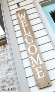 27 Easy DIY Welcome Sign Ideas in 2022