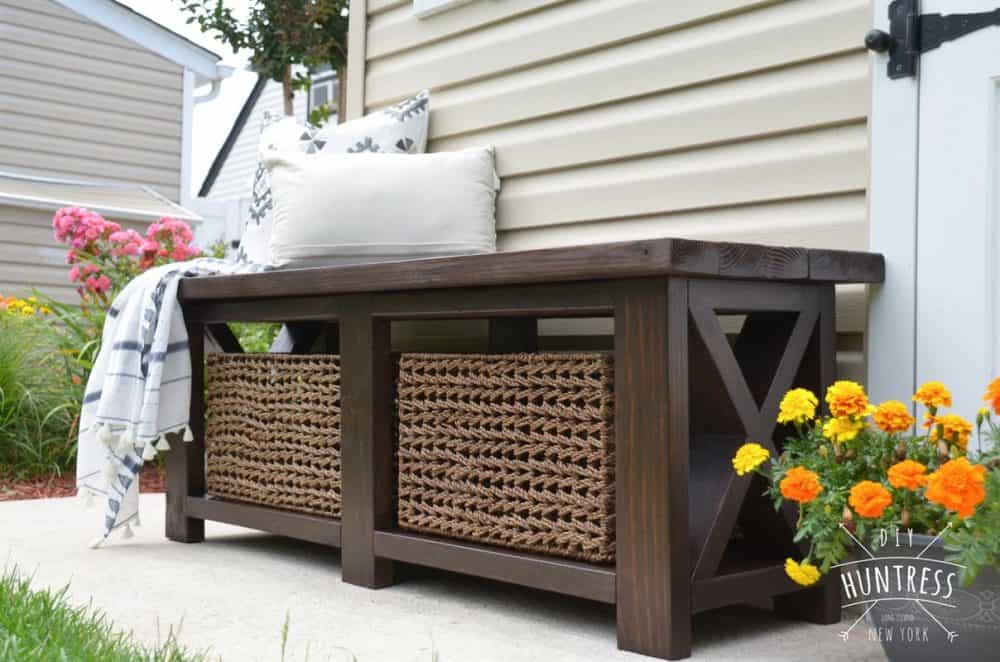 35 DIY Bench Ideas To Add Character To Your Home