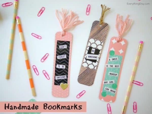30 DIY Bookmark Ideas To Liven Up Your Reading