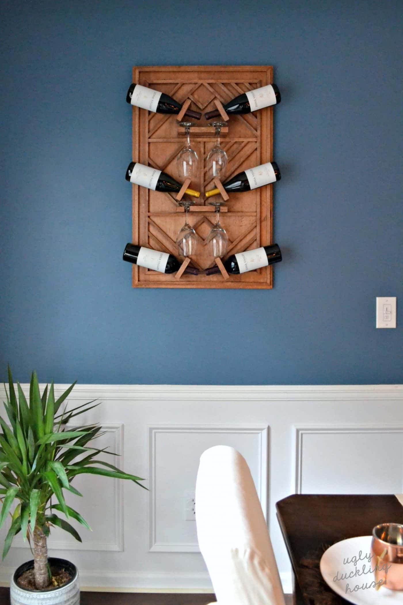 35 Amazing DIY Wine Glass Racks Ideas