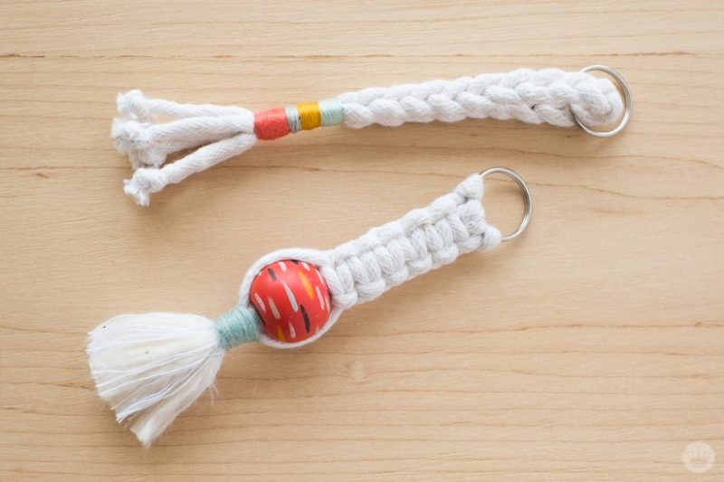 25 DIY Keychains to Help You Keep Track of Your Keys