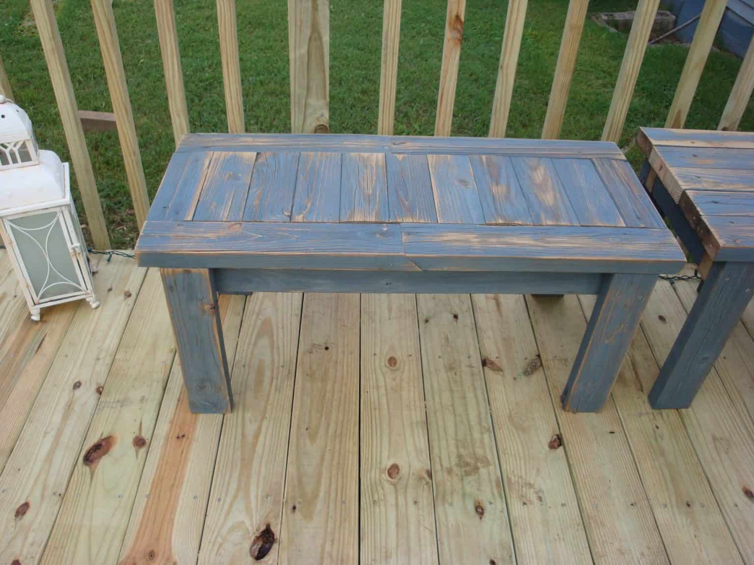 35 DIY Bench Ideas To Add Character To Your Home