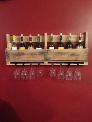 35 Amazing DIY Wine Glass Racks Ideas
