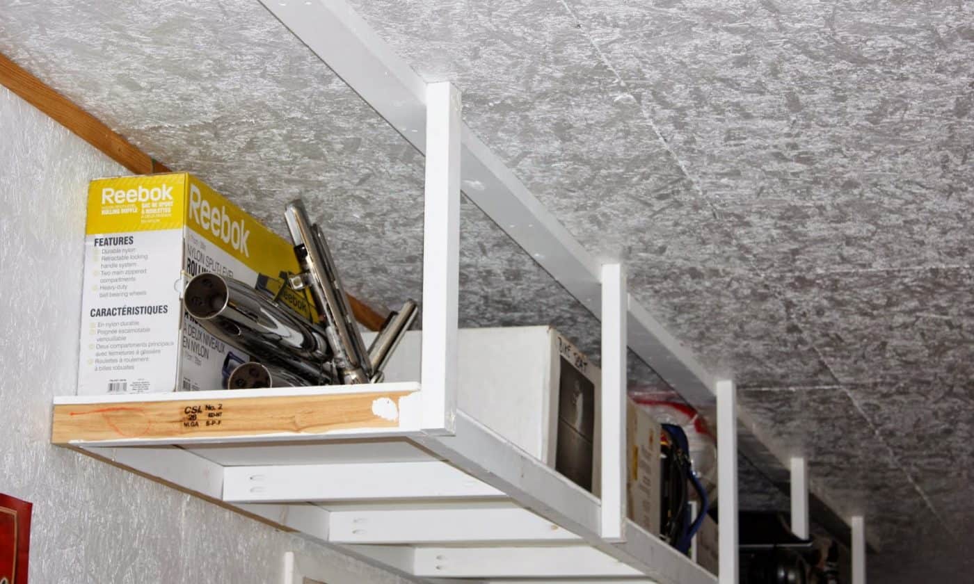 25 DIY Garage Shelves Ideas